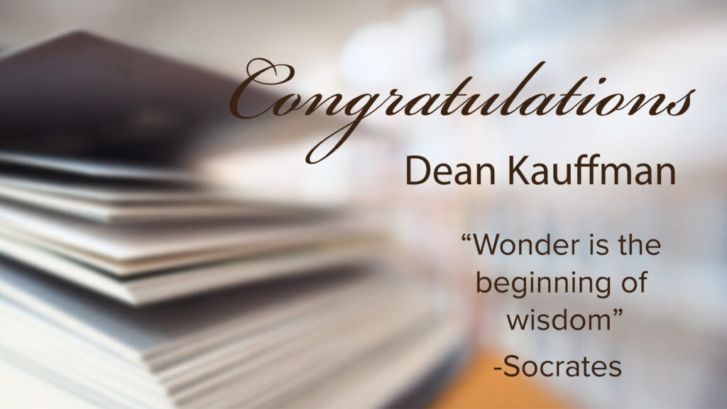LECOM Congratulates Dean Kauffman on Two New Publications - Lake Erie ...